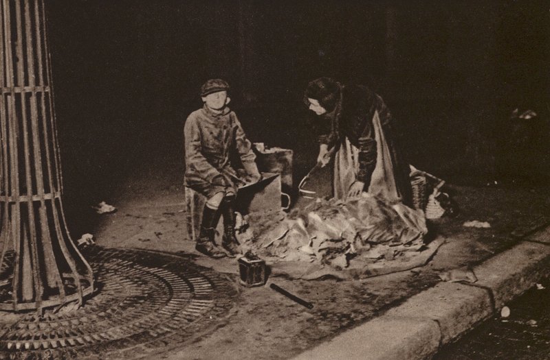 Paris: Rag-pickers by European Photographer
