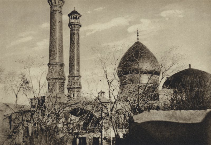 Persia, Teheran, Tomb of Abdoll Asim