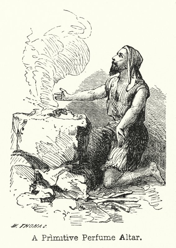 A Primitive Perfume Altar by European School