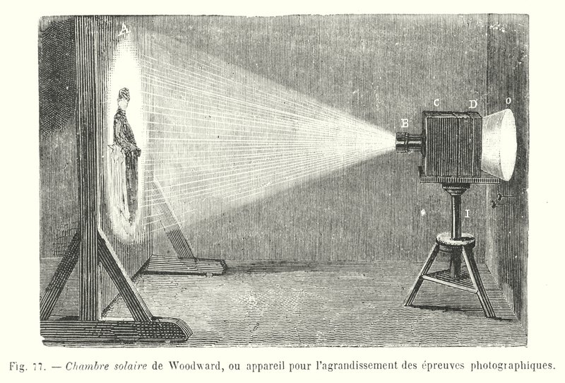 Woodward's Solar Chamber, or Device for Enlarging Photographic Prints