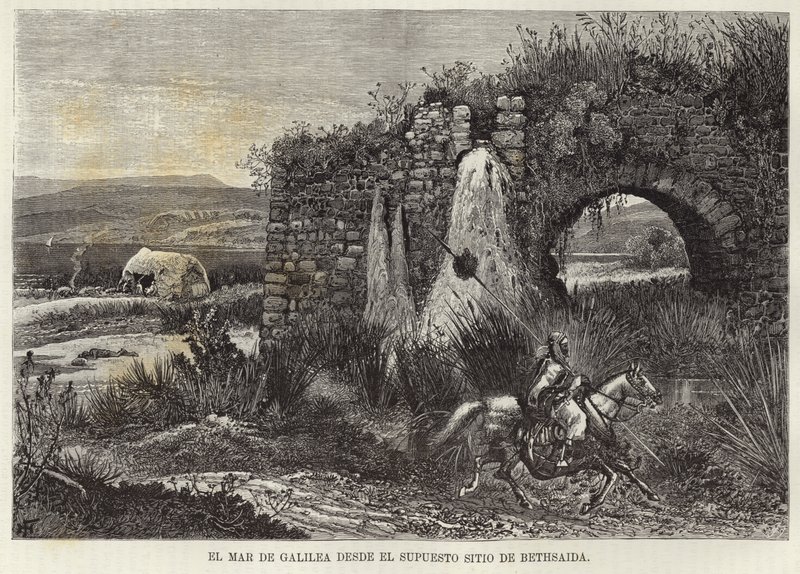 The Sea of Galilee from the Supposed Site of Bethsaida