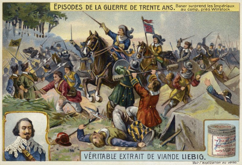 Johan Baner Surprises the Army of the Holy Roman Empire in Camp, Near ...