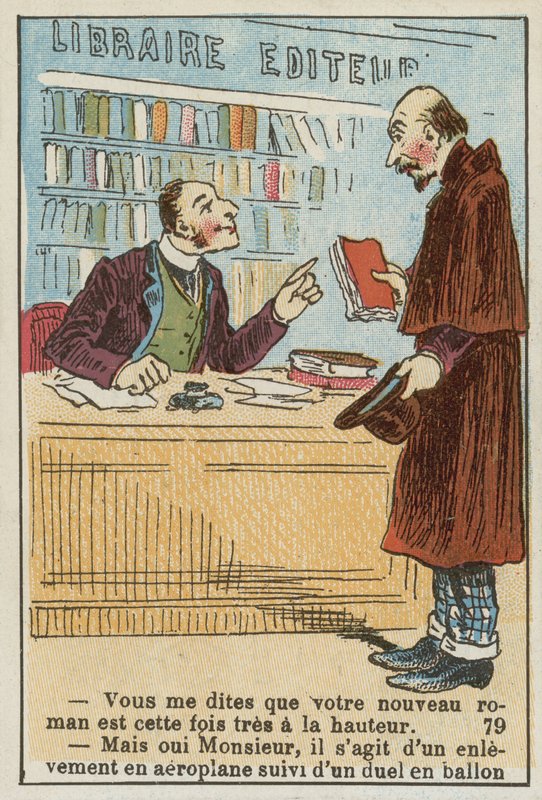 Literary Cartoon by European School: Buy fine art print