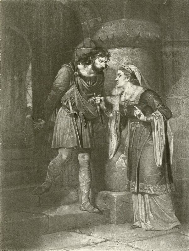 Macbeth. Act II, Scene II by Felix Octavius Carr Darley