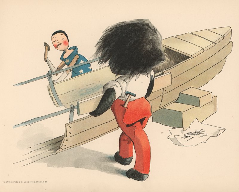 Illustration for The Golliwogg's Polar Adventures