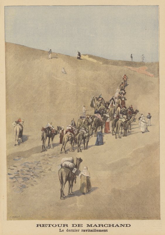 The return of the Marchand Mission by Fortune Louis Meaulle