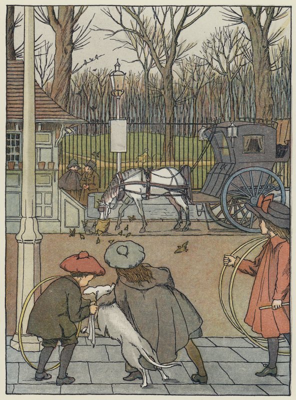 London: London Sparrows at Dinner by Francis Donkin Bedford