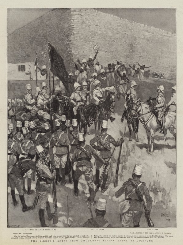 The Sirdar's Entry into Omdurman, Slatin Pasha as Cicerone