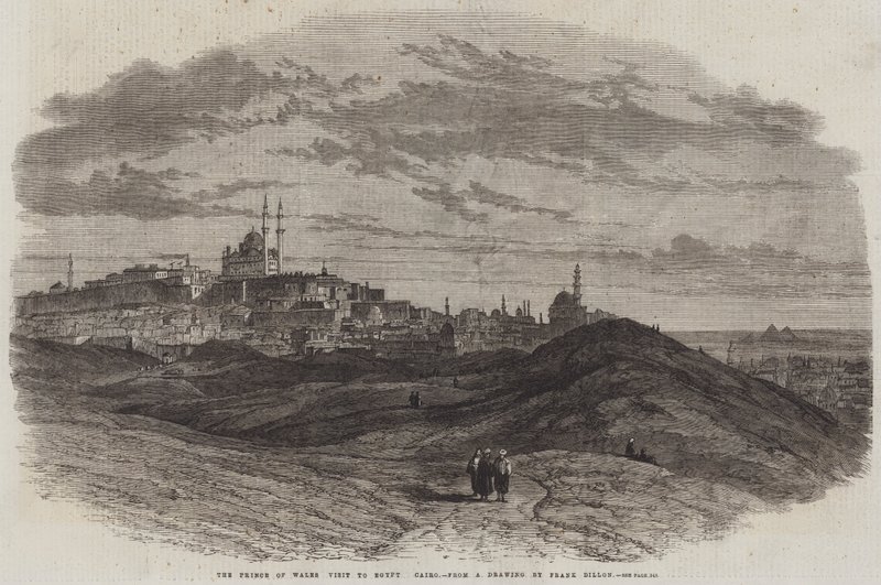 The Prince of Wales' Visit to Egypt, Cairo by Frank Dillon