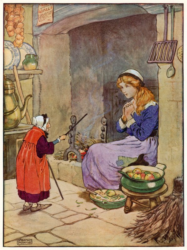 Cinderella by Frank Adams: Highest-quality art reproduction