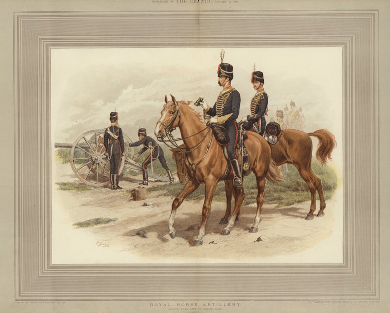 Royal Horse Artillery by Frank Dadd: Buy fine art print