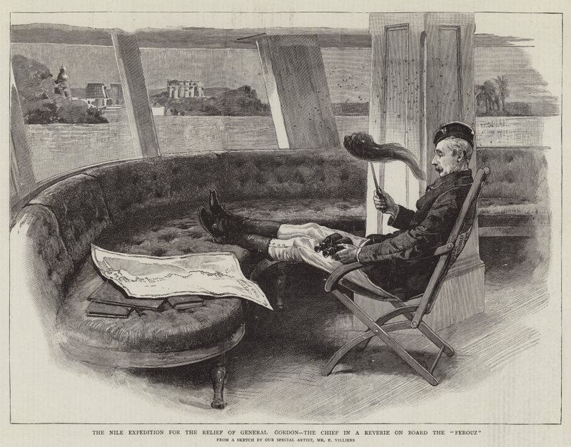 The Nile Expedition for the Relief of General Gordon, the Chief in a ...
