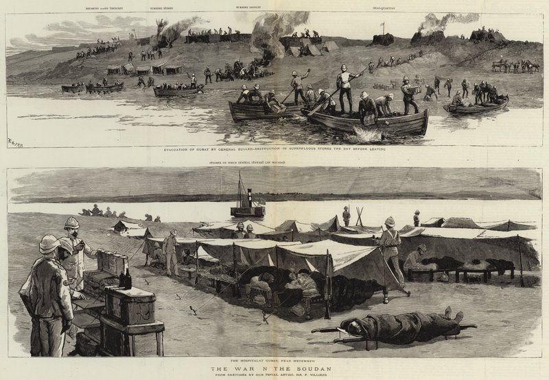 The War in the Soudan by Frederic Villiers: Fine art print