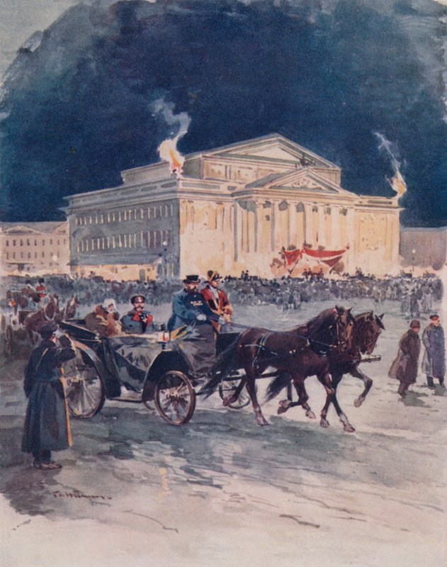 The Imperial Opera House After a Gala Performance