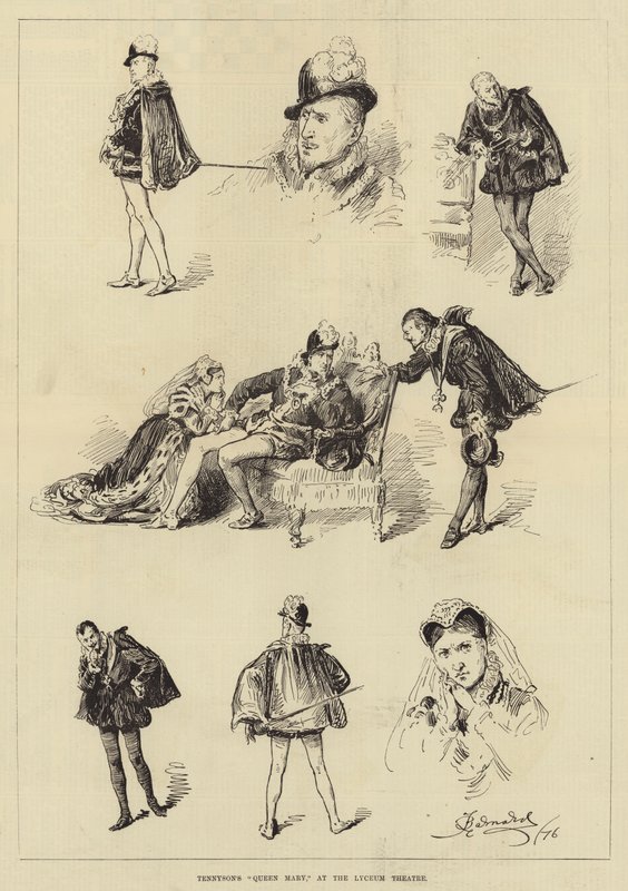 Tennyson's Queen Mary, at the Lyceum Theatre