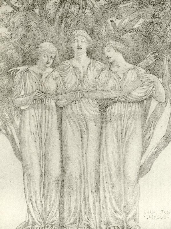 The Fairies by Frederick Hamilton Jackson: Fine art print