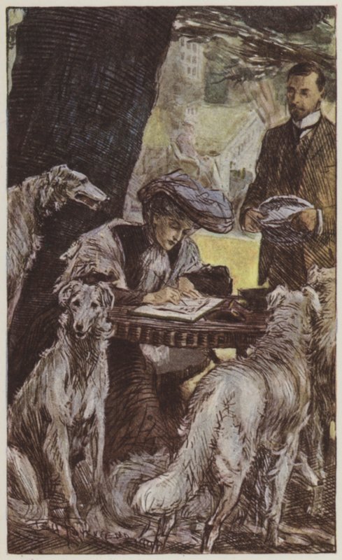 Illustration for They by Rudyard Kipling