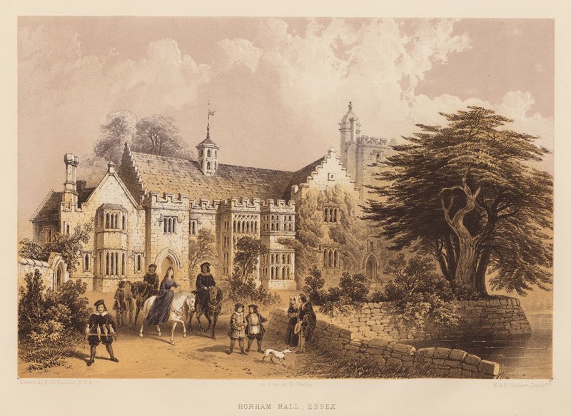 Horham Hall, Essex by Frederick William Fairholt
