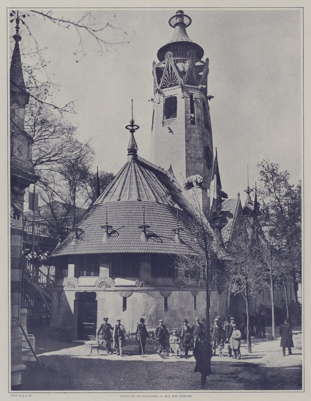 The pavilion of Finland at the Exposition Universelle 1900, Paris