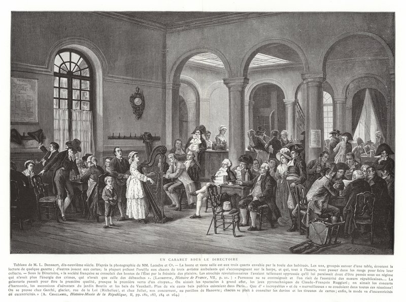 A Cabaret Under the Directory, French Revolution, 1795-1799