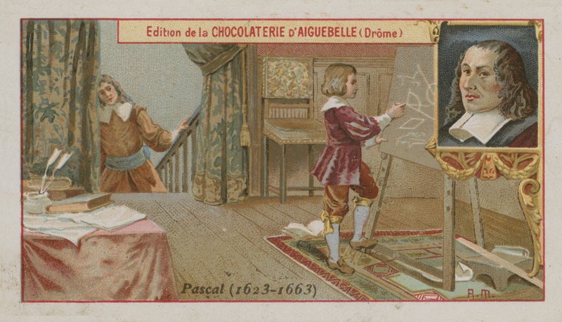 Blaise Pascal by French School: Premium art reproduction