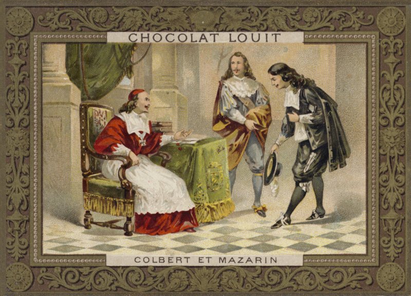 Cardinal Mazarin and Jean-Baptiste Colbert, 17th Century