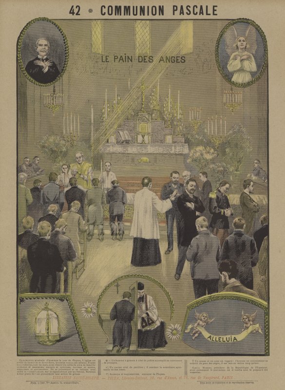 Easter Communion by French School: Buy fine art print