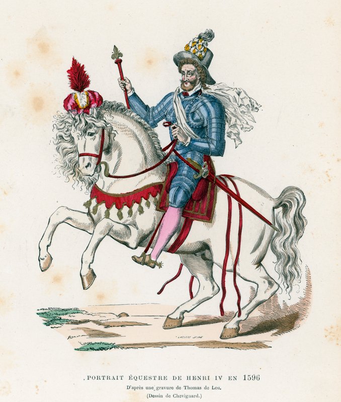 Equestrian Portrait of King Henry IV of France