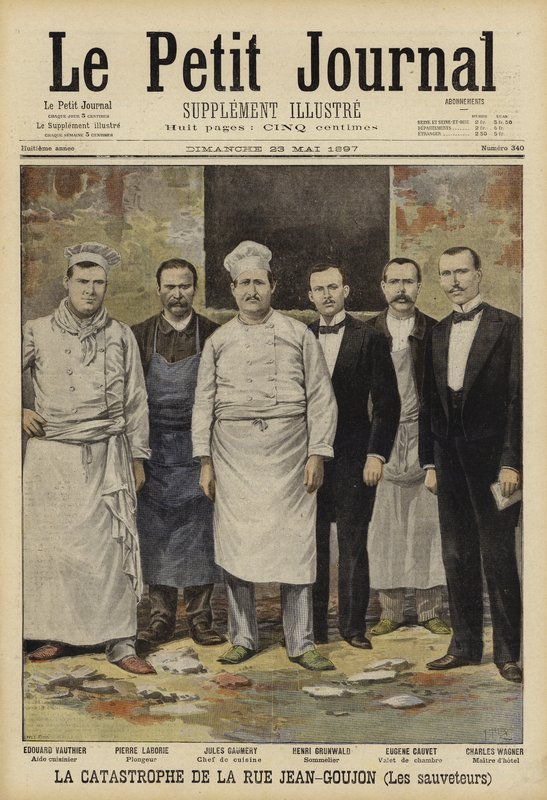 Fire at the Bazar de la Charite, Paris, 1897