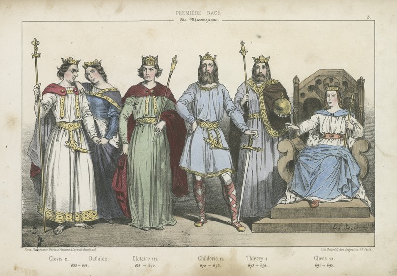 Frankish Kings and Queens of the Merovingian Dynasty