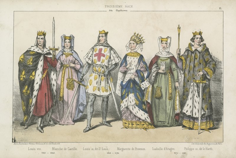 French Kings and Queens of the 13th Century by French School
