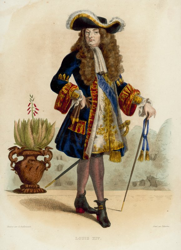 Louis XIV by French School: Highest-quality art reproduction