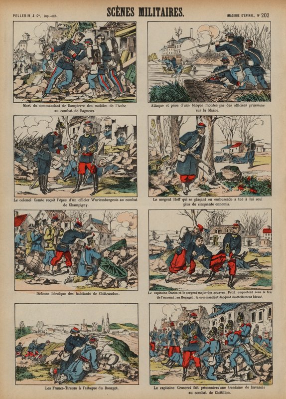 Military Scenes from the Franco-Prussian War