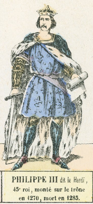 Philip III called the Bold, 45th King, Ascended the Throne in 1270 ...
