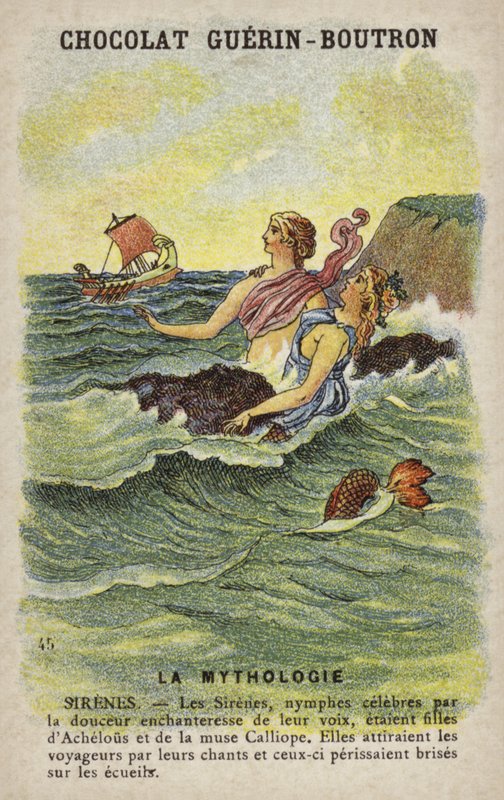 Sirens by French School: Highest-quality art reproduction