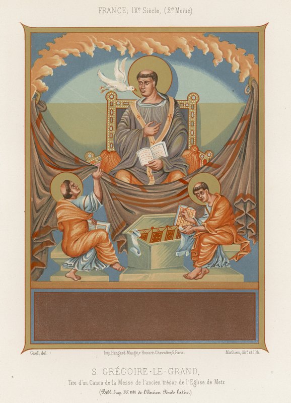 St Gregory the Great by French School: Buy fine art print