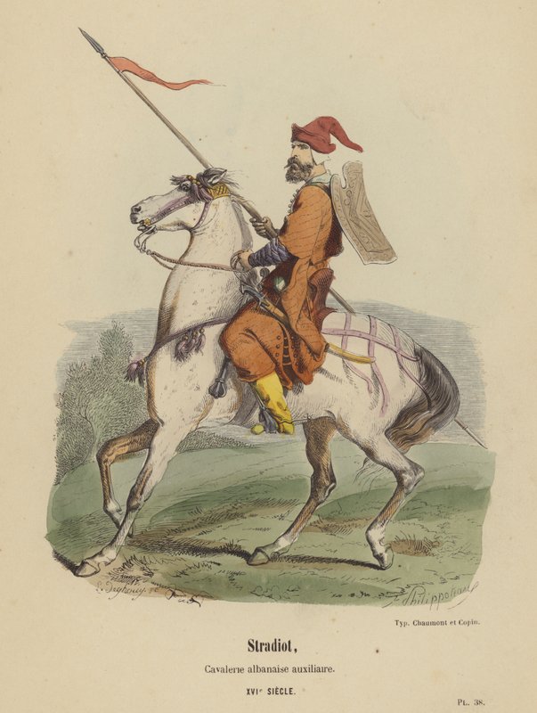 Stradiot, Albanian Auxiliary Cavalry, 16th Century