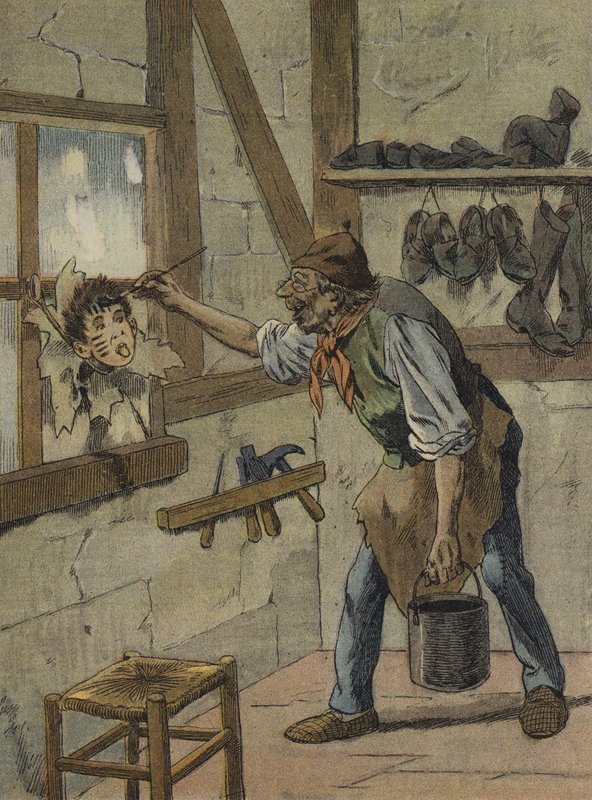 The Shoemaker Marked the Hours on the Figure of Little Jeannot