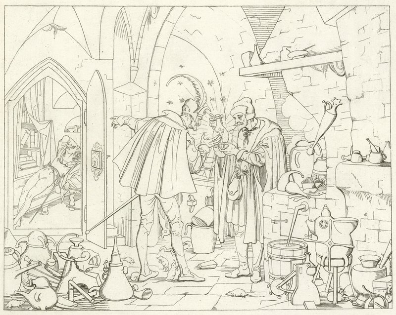 Illustration for Goethe's Faust