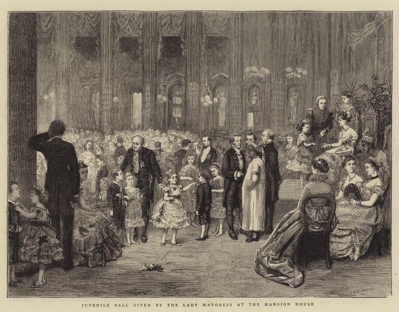 Juvenile Ball Given by the Lady Mayoress at the Mansion House