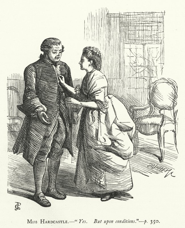 Illustration for She Stoops To Conquer