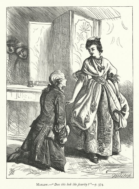 Illustration for She Stoops To Conquer