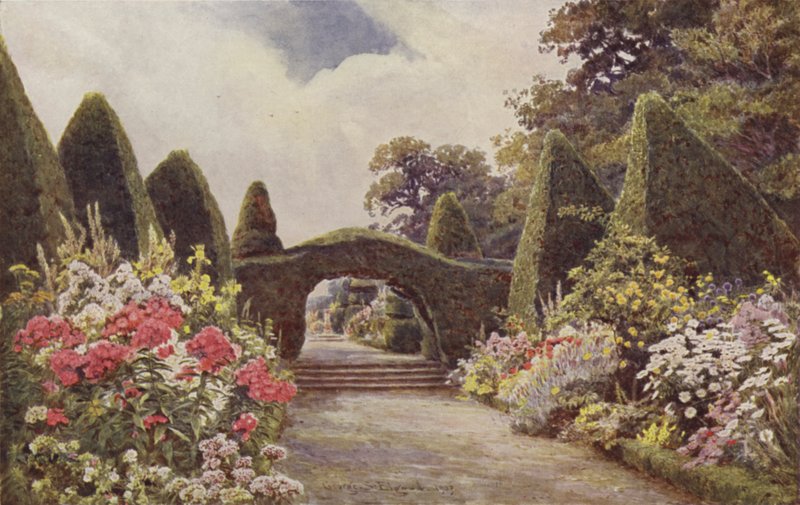 Brickwall, Northiam by George Samuel Elgood: Fine art print
