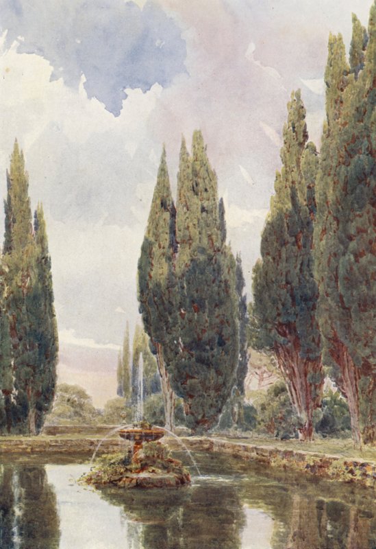 Italian Gardens: Il Laghetto, Villa Falconieri