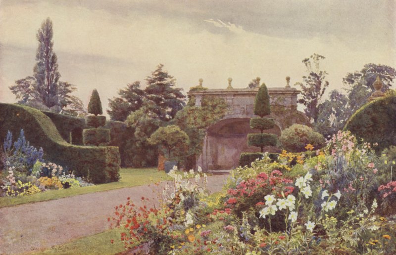 The Alcove, Arley by George Samuel Elgood: Fine art print