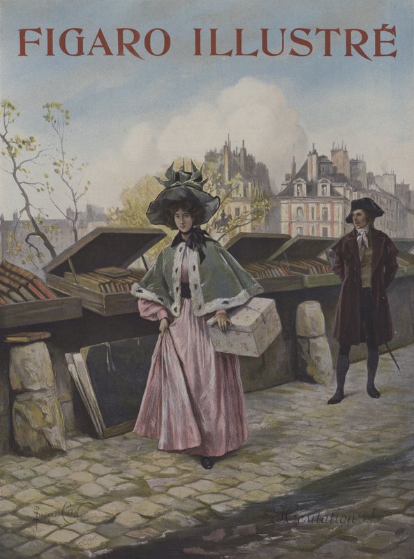 Hesitation (Cover of Le Figaro Illustre, October 1897)