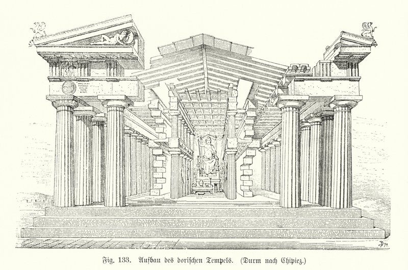 Construction of an Ancient Greek Doric Temple