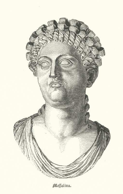 Messalina, third wife of the Roman Emperor Claudius
