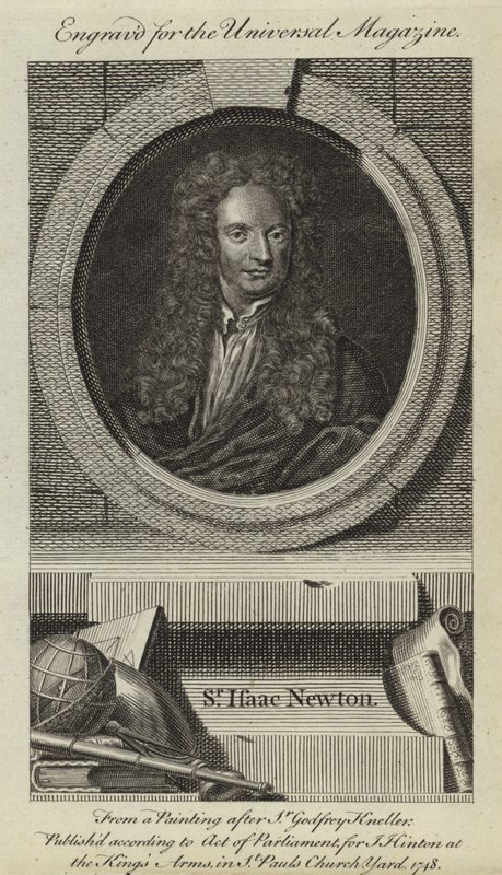 Sir Isaac Newton by Godfrey Kneller: Buy fine art print