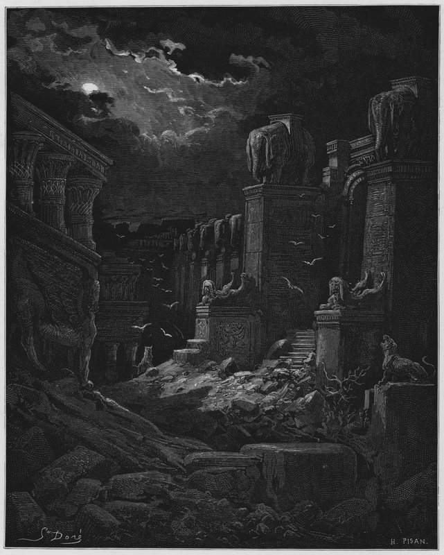 Babylon fallen by Gustave Dore: Buy fine art print